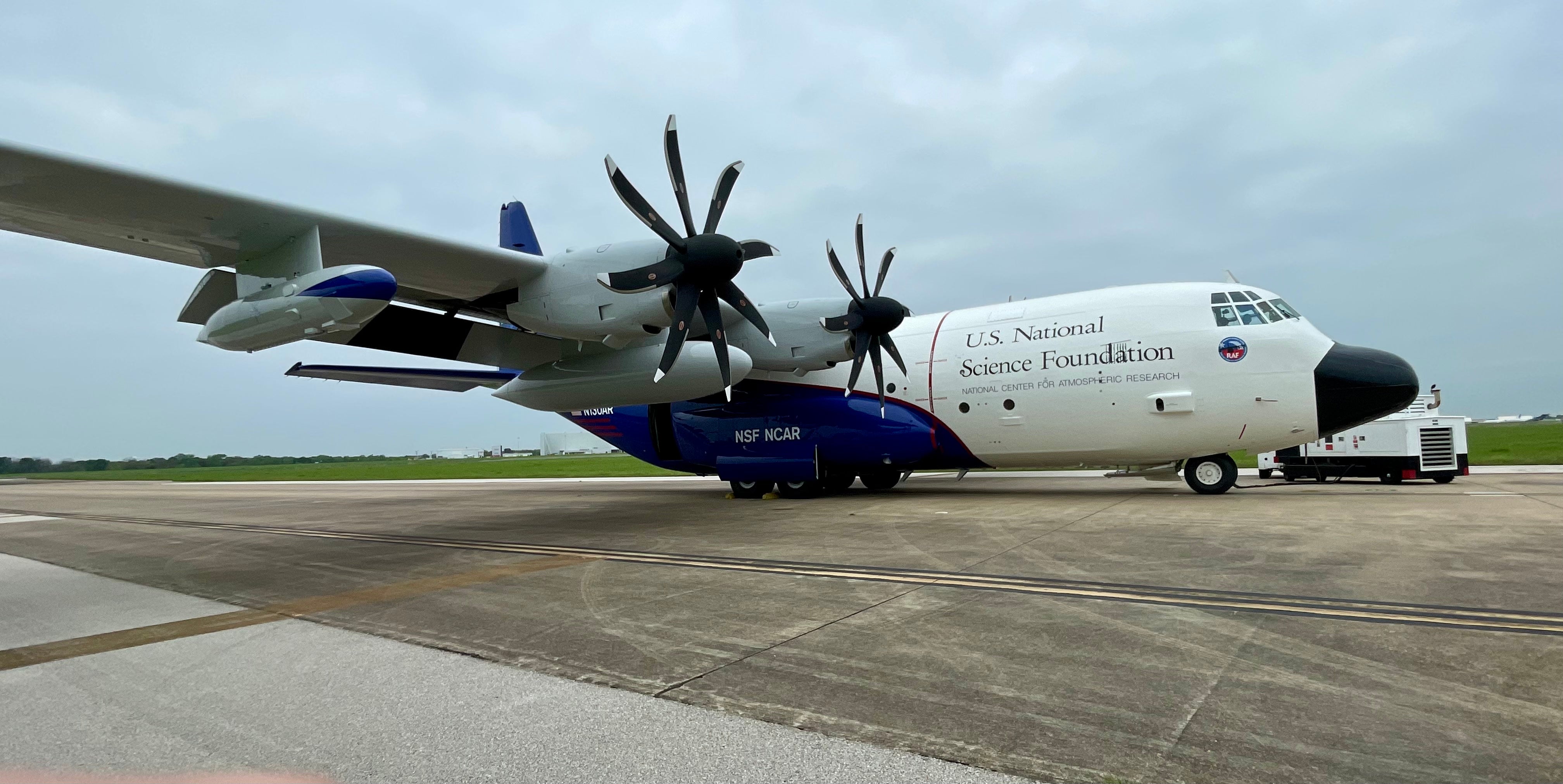 NSF NCAR C-130 flying low over the New York City area starting today ...